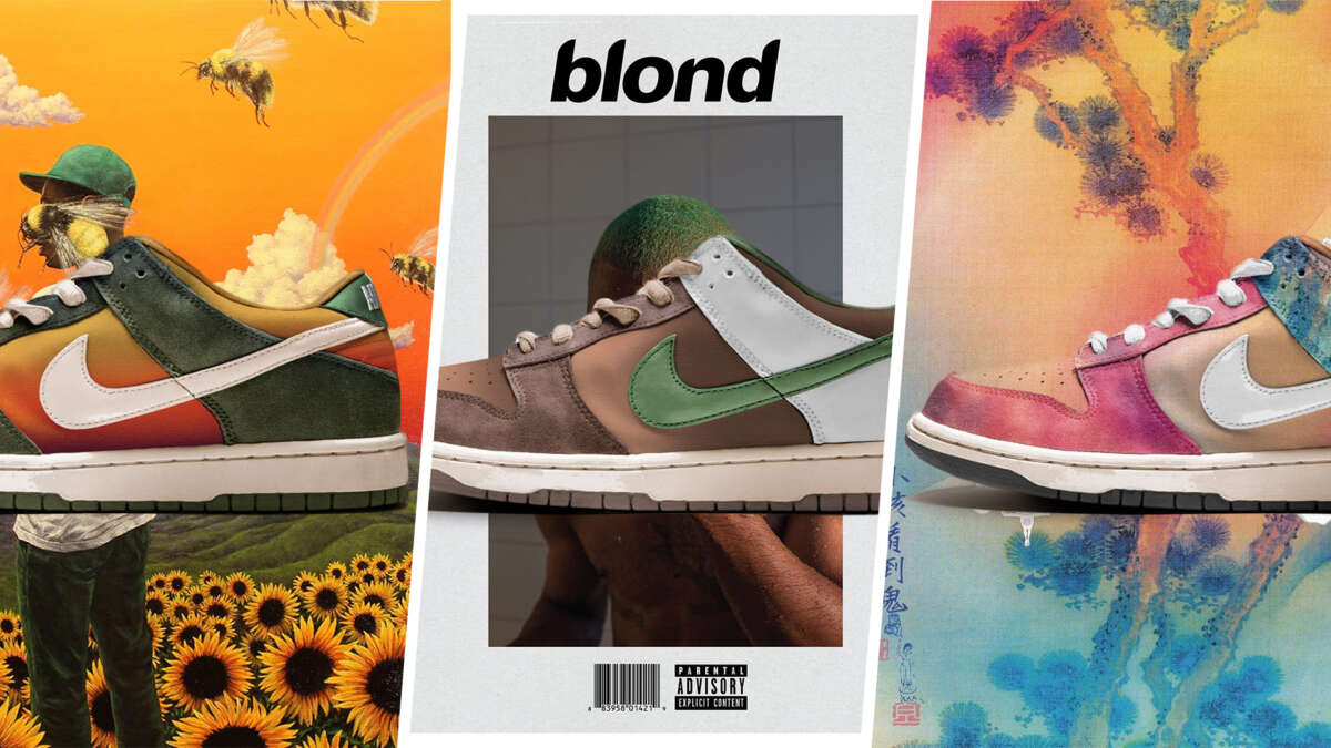 Un designer ha ricreato le Nike Dunk ispirandosi alle copertine di ...